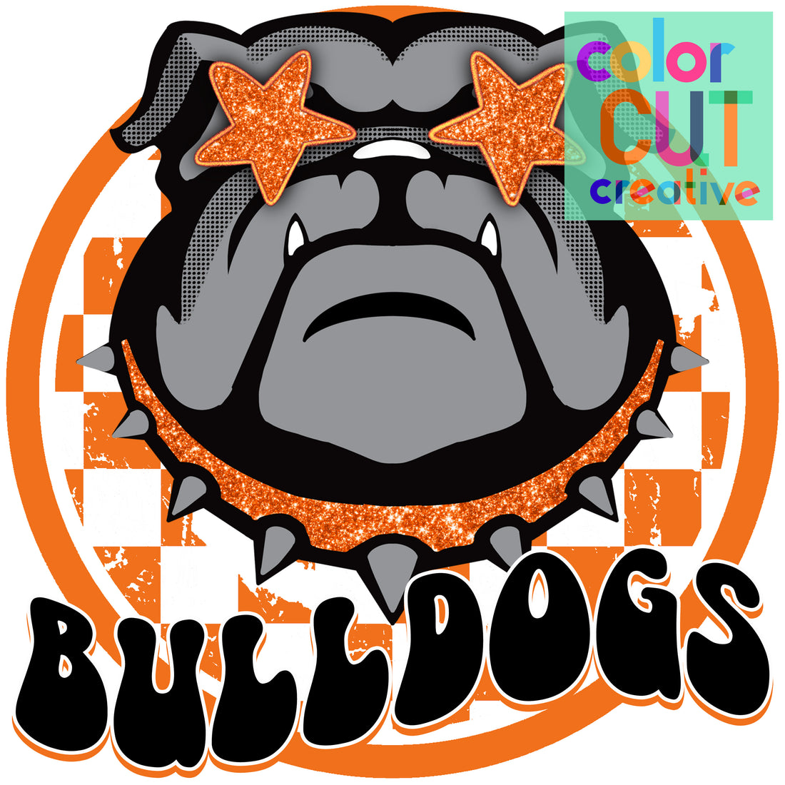 Bulldogs Preppy Mascot png – Color Cut Creative